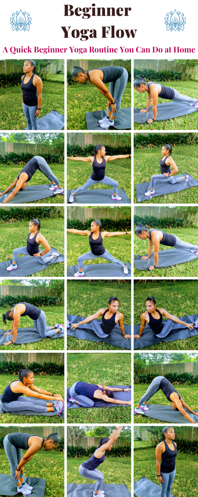 A Quick Beginner Yoga Routine You Can Do at Home