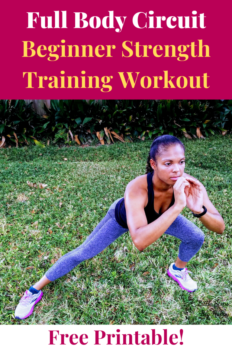 Full Body Beginner Strength Training Workout to Do at Home