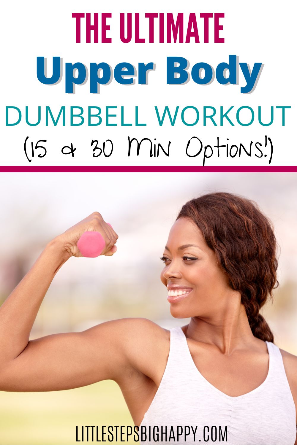 The 15-Minute Upper Body Dumbbell Workout for Toned Arms