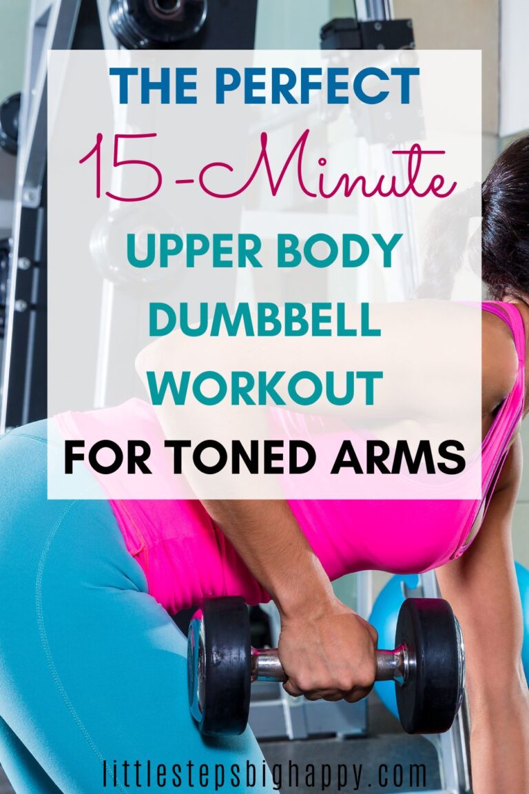 The 15-Minute Upper Body Dumbbell Workout for Toned Arms